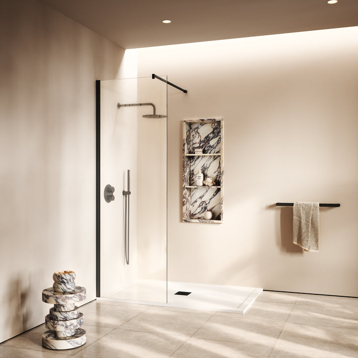 Modern Waste Cover Brushed Stainless - LUSSO