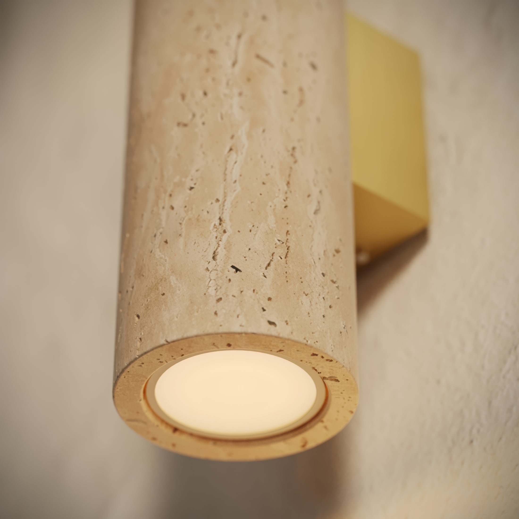 Tesoro Travertine IP20 Wall Sconce Light 250mm - LUSSO